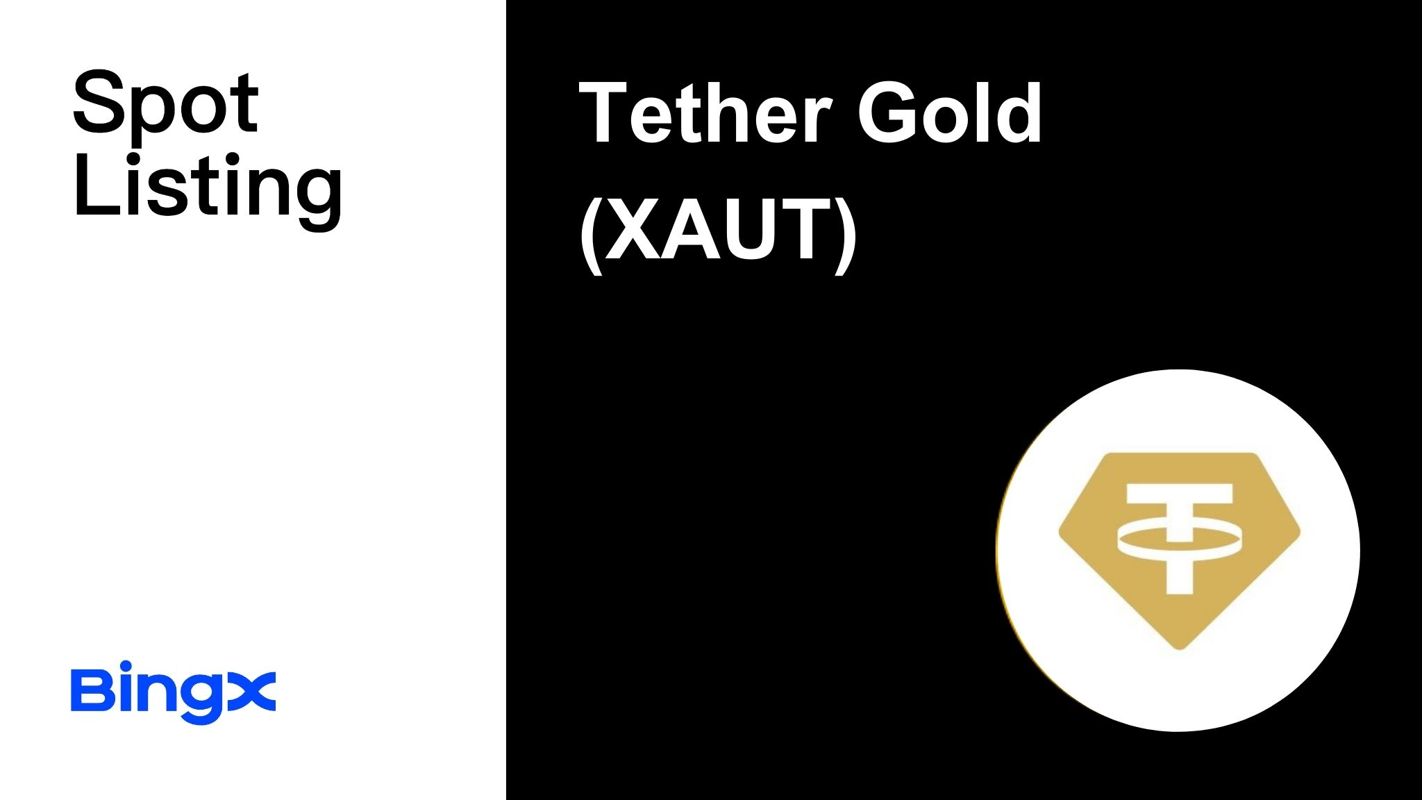 Tether EURt (EURT) Coin, Tether Gold (XAUT) Coin Gets Listed on BingX Spot