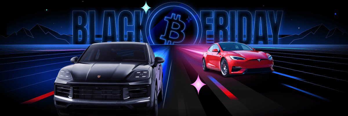 Black Friday Frenzy: 90% Off! Redeem Points for Porsche, Tesla, BTC ...